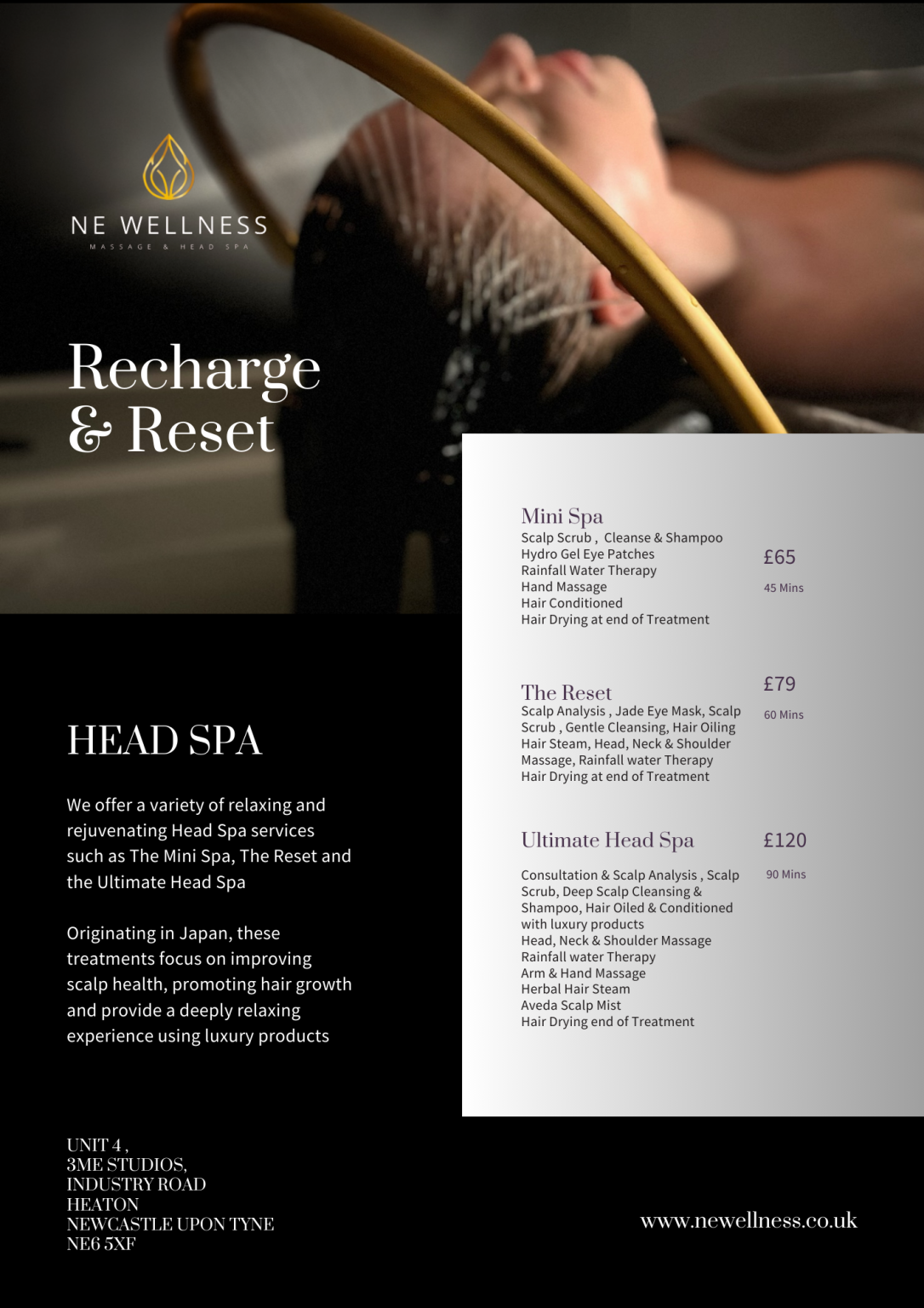 Head Spa - NE Wellness